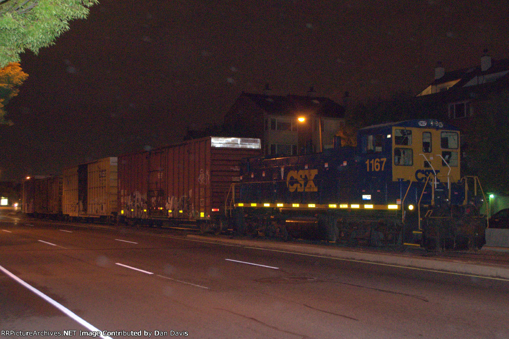 CSX MP15AC 1156 on Delaware Avenue
